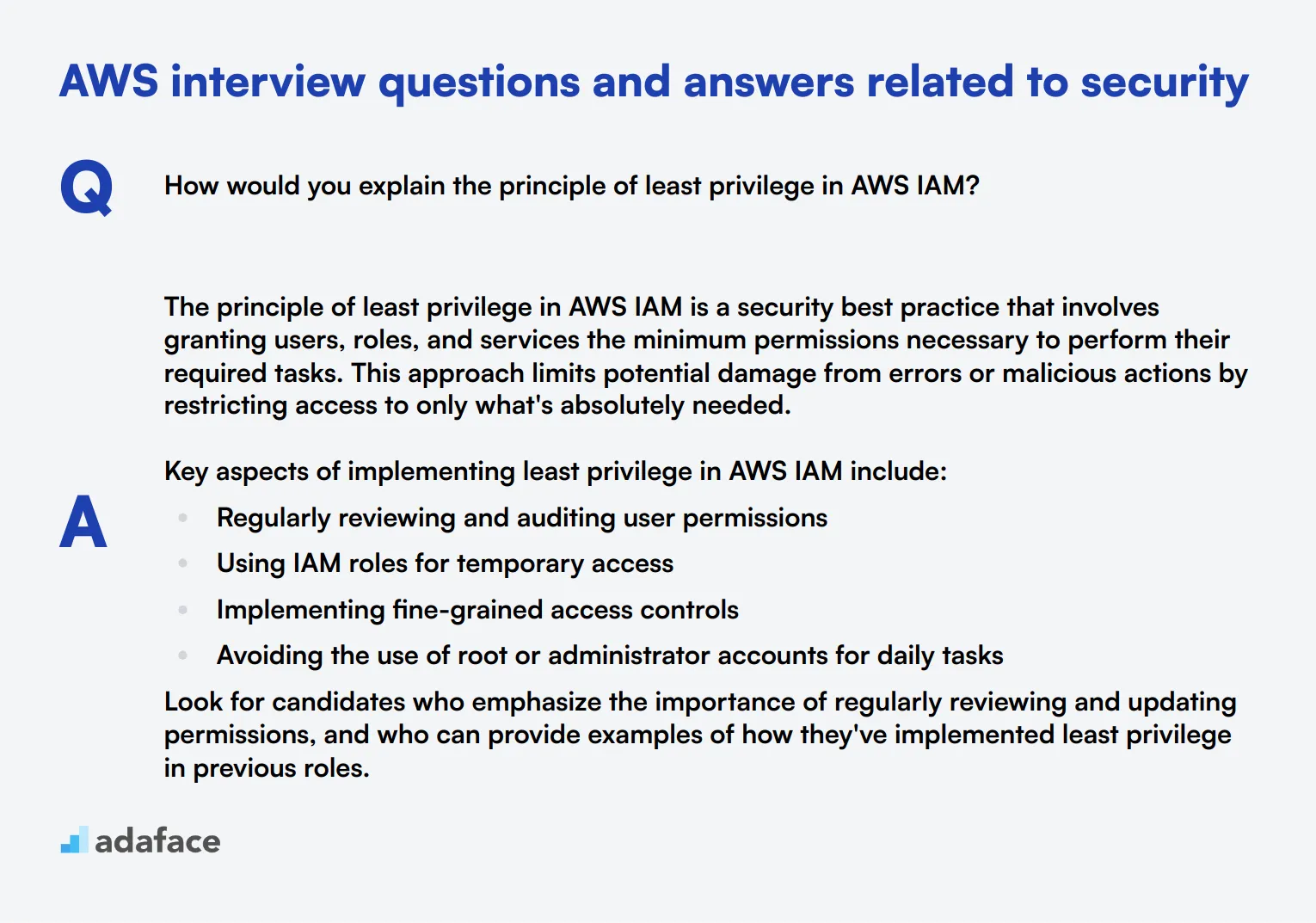 68 AWS Interview Questions - Adaface