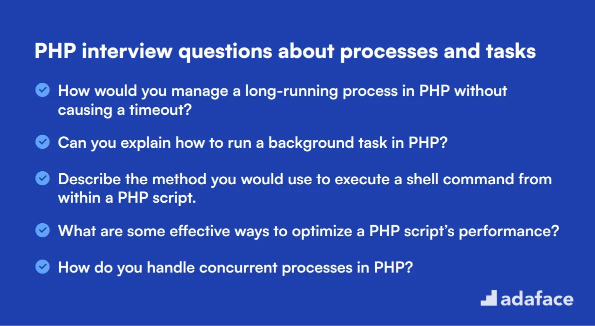 61 PHP interview questions - Adaface