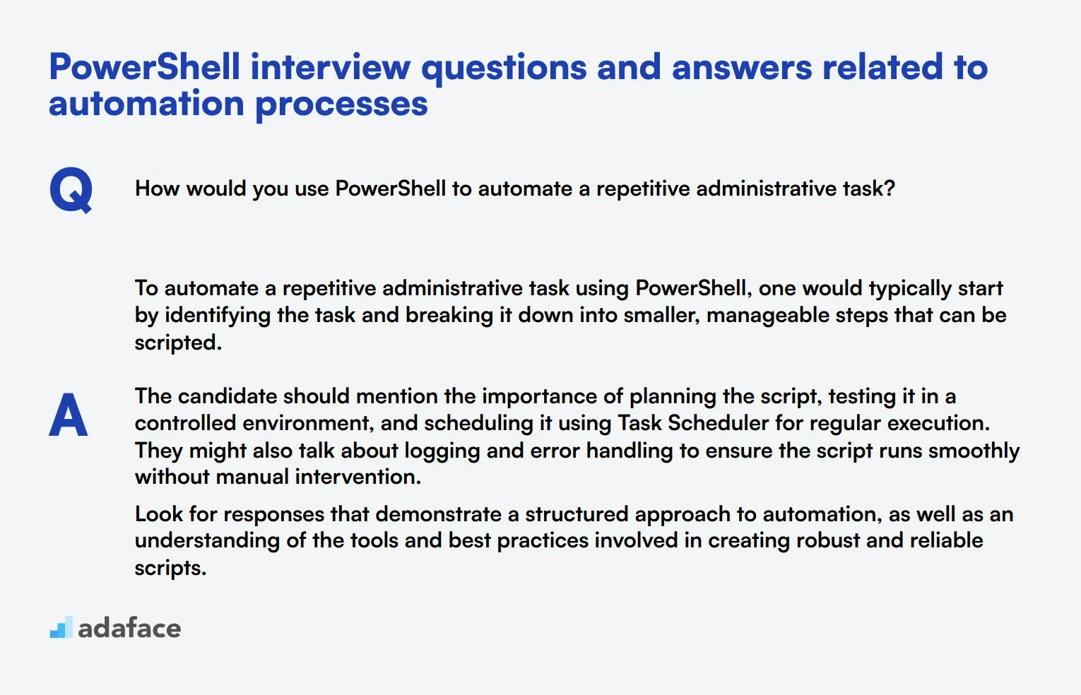 58 PowerShell Interview Questions - Adaface