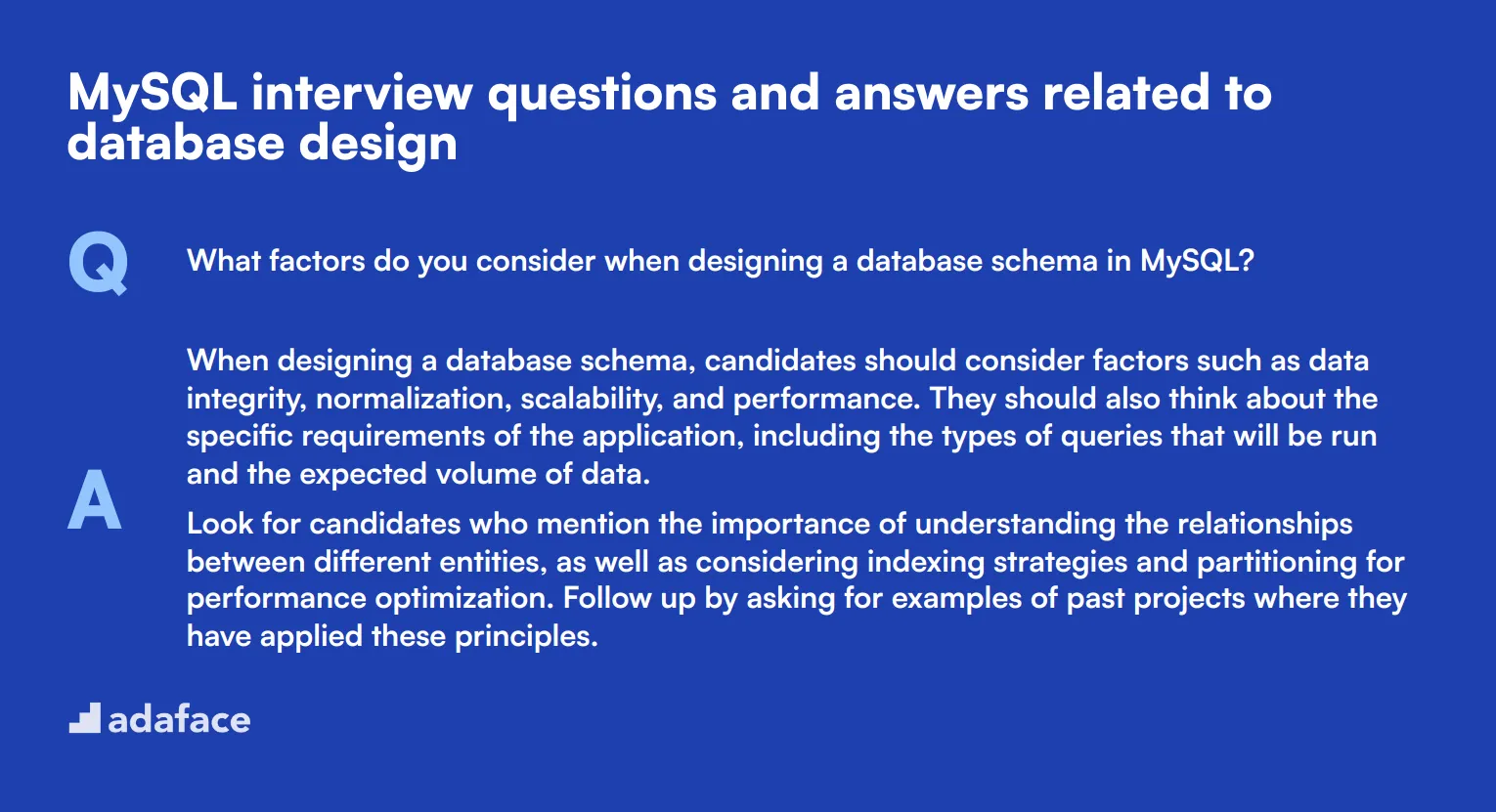 55 MySQL interview questions - Adaface