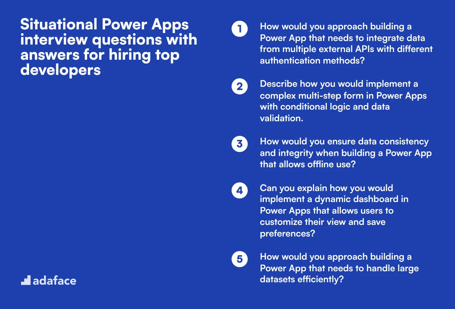 62 Power Apps interview questions - Adaface