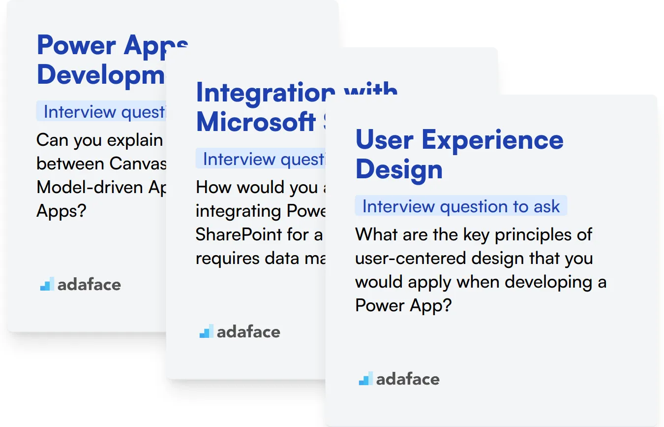62 Power Apps interview questions - Adaface
